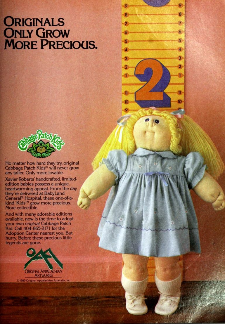 Cabbage Patch Kids: In 1983, the incredibly popular dolls were a riot ...