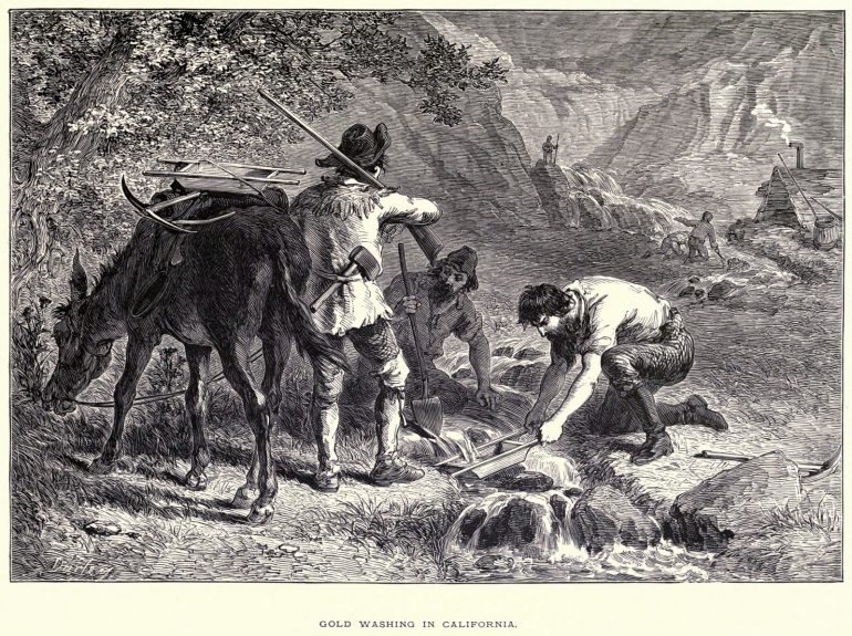 How the California Gold Rush of 1849 began, and what life was really ...