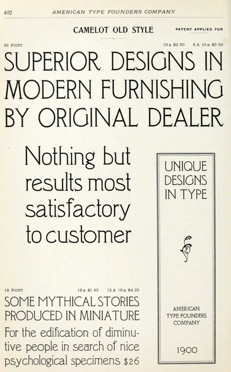 Like old-fashioned fonts: See dozens of vintage typefaces - Click Americana