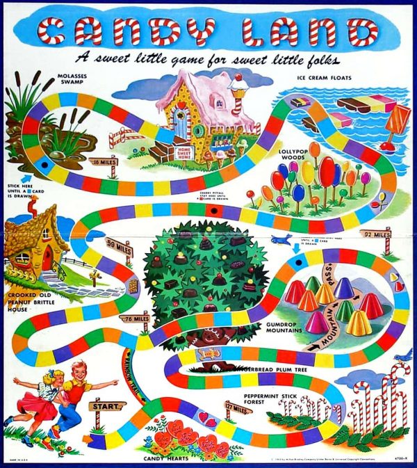 Candy Land, the vintage board game that made millions of kids dream of ...