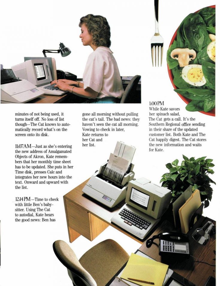 Look back at 1987's Canon Cat word processor - Click Americana