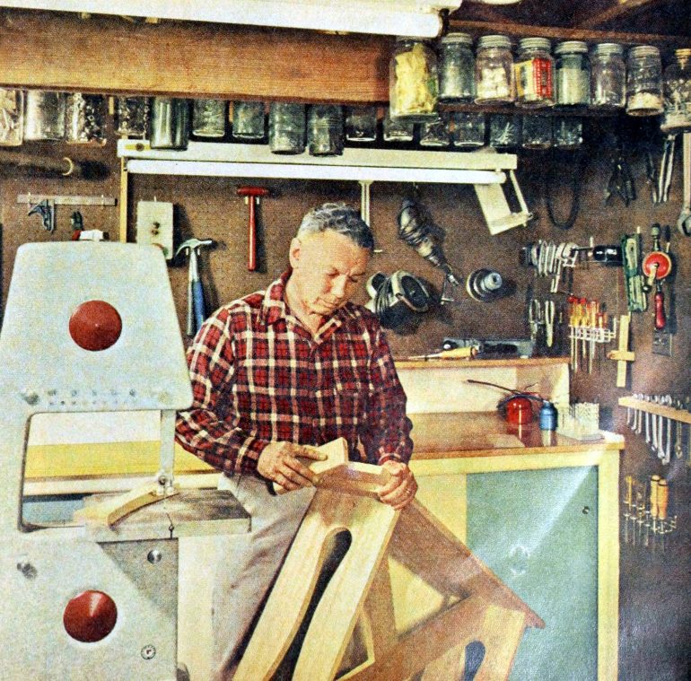 1950s home workshop organization: Inspiring ideas for DIYers that stand ...