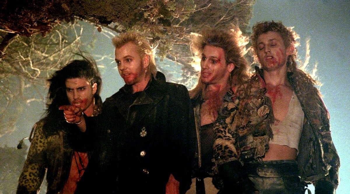 Vampires punk out in tongue-in-cheek movie 'Lost Boys' (1987) - Click ...