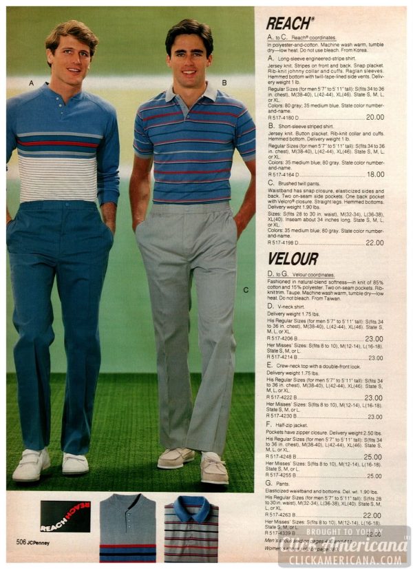 80s fashion for men: 37 awesome casual menswear styles - Click Americana