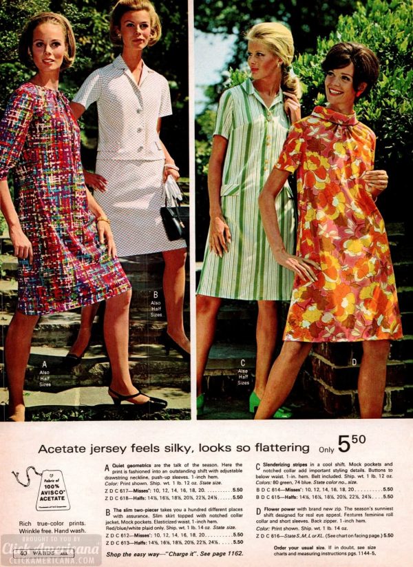 Relive the timeless charm of these elegant dresses from 1968 that we ...