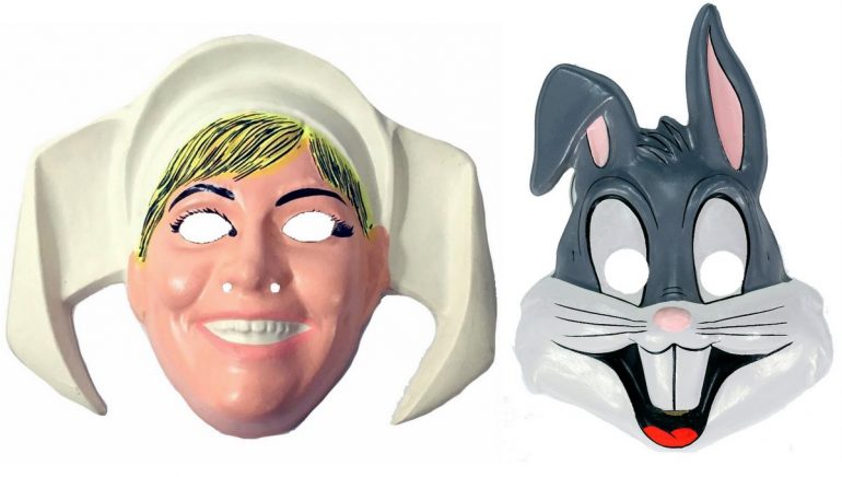 These vintage Halloween masks & costumes may seem weird now, but were ...