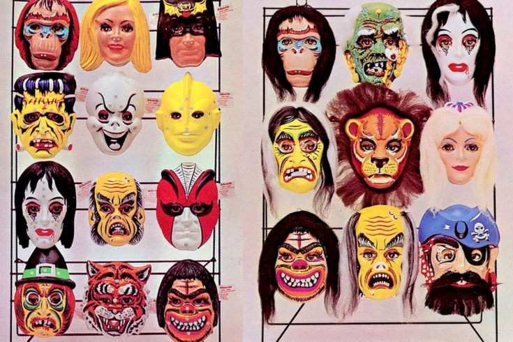 These vintage Halloween masks & costumes may seem weird now, but were ...