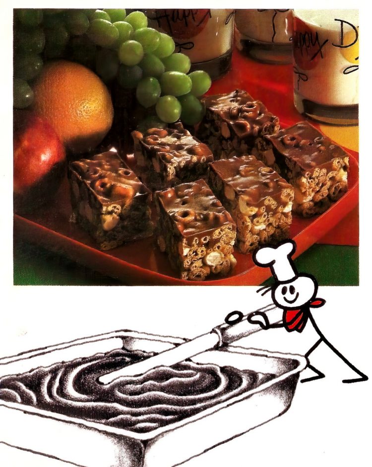 No Bake Chocolate Butterscotch Candy Bar Cookies Made With Cheerios