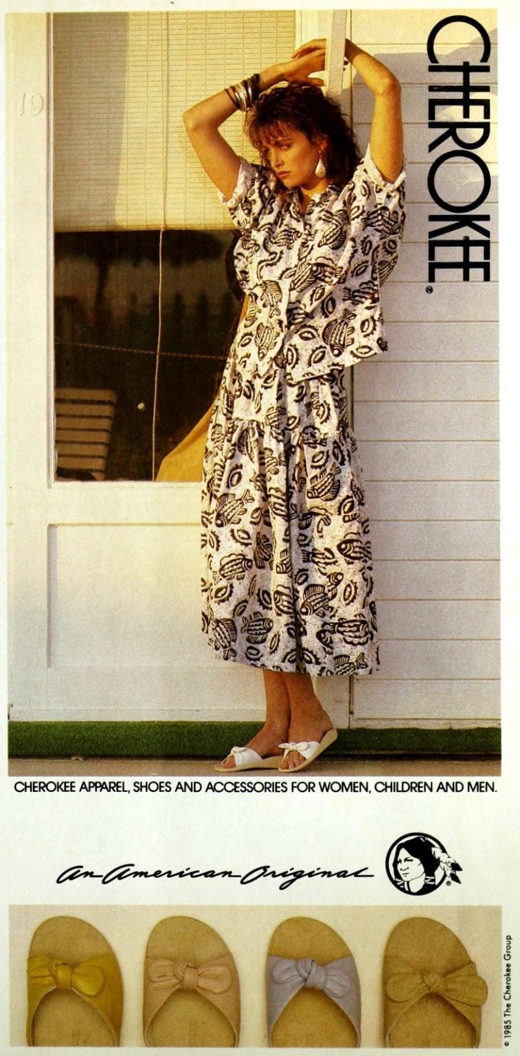 80s Cherokee shoes & clothing styles that we used to love - Click Americana