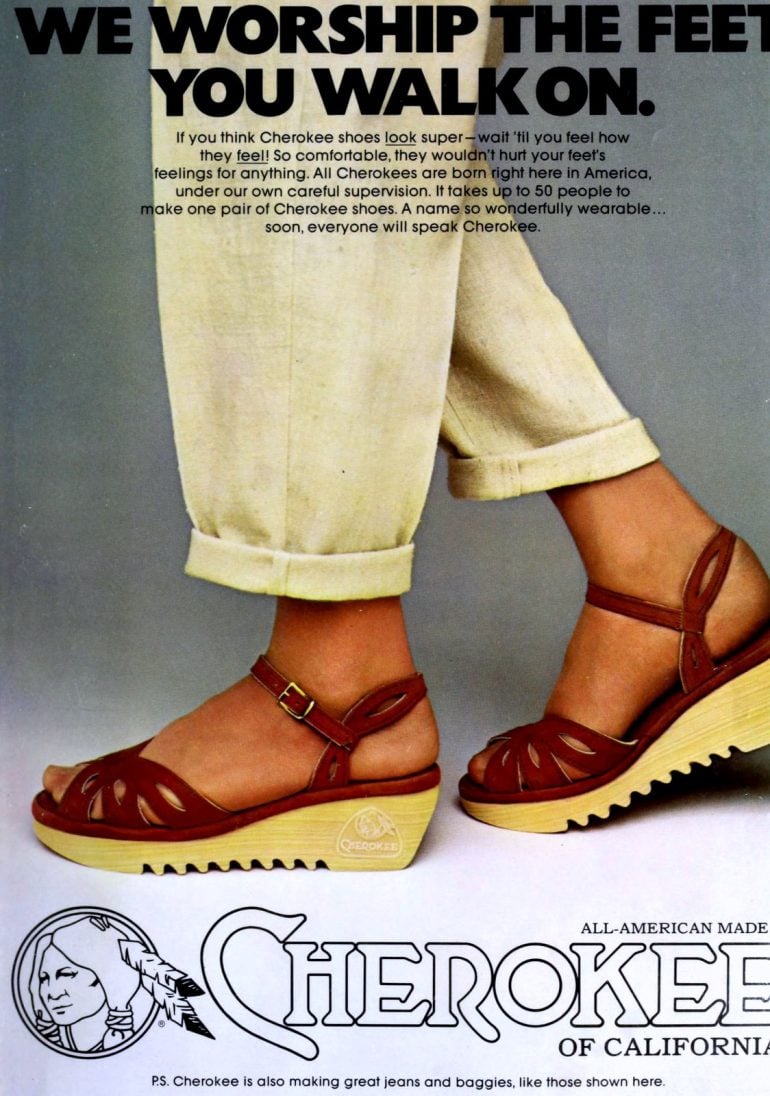 80s Cherokee shoes & clothing styles that we used to love - Click Americana