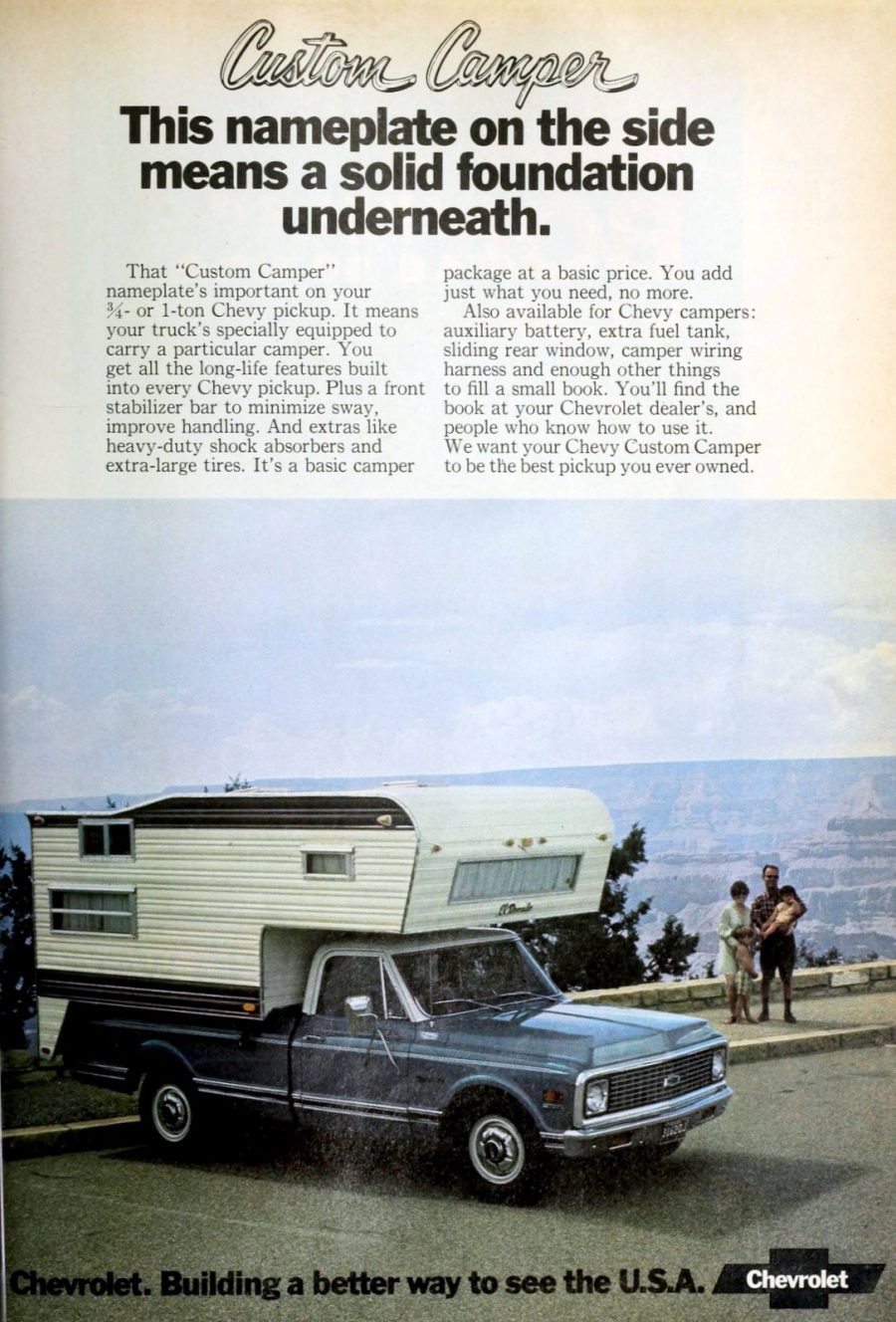 Vintage truck campers: Relive the golden era of fun family road trips ...