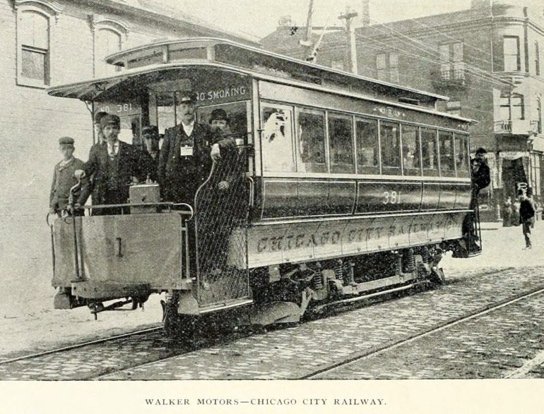 Old streetcars & trolleys were a big deal in the days before cars ...