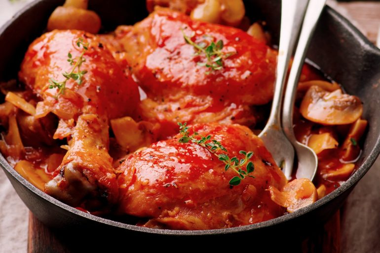 Campbell's easy Chicken Marengo recipe (1967) - Click Americana