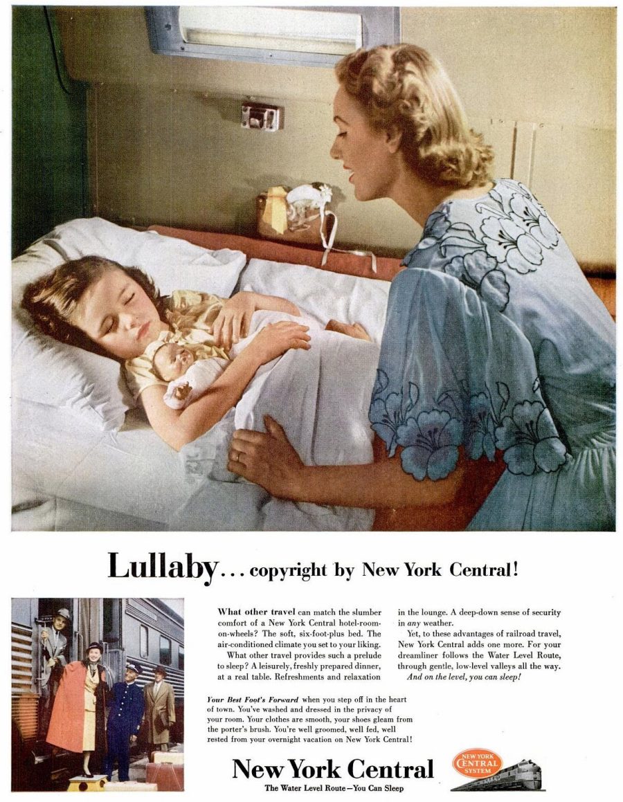 See what 1950s train travel was like during railroad's golden age ...