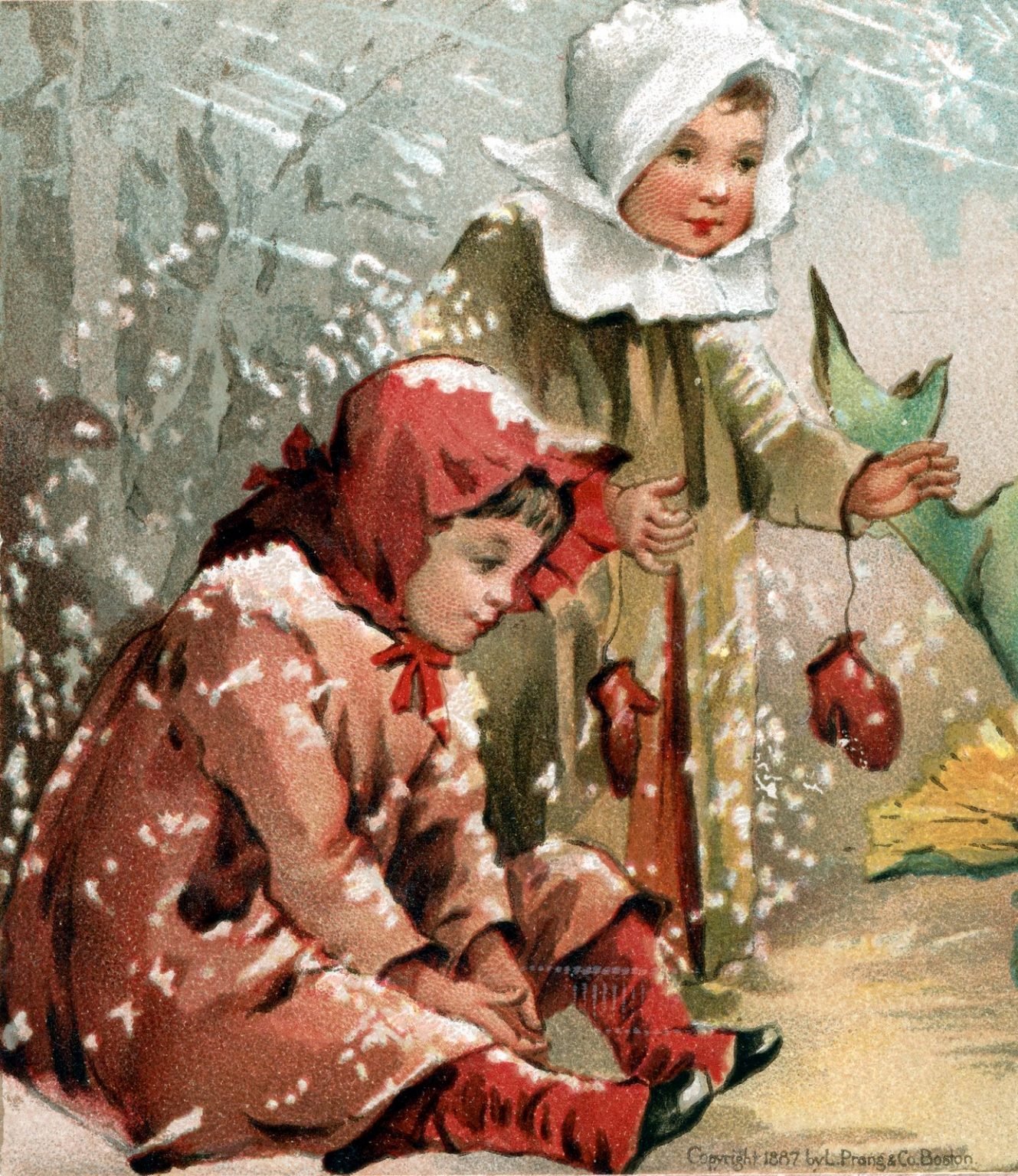 150 Victorian Christmas cards: Antique holiday greetings from the 1800s ...