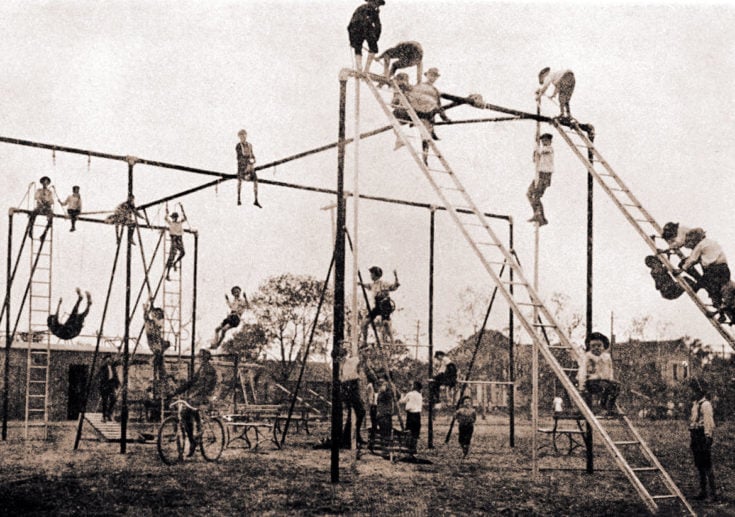 These 47 Dangerous Old Playgrounds Were Risky Chaotic And Totally