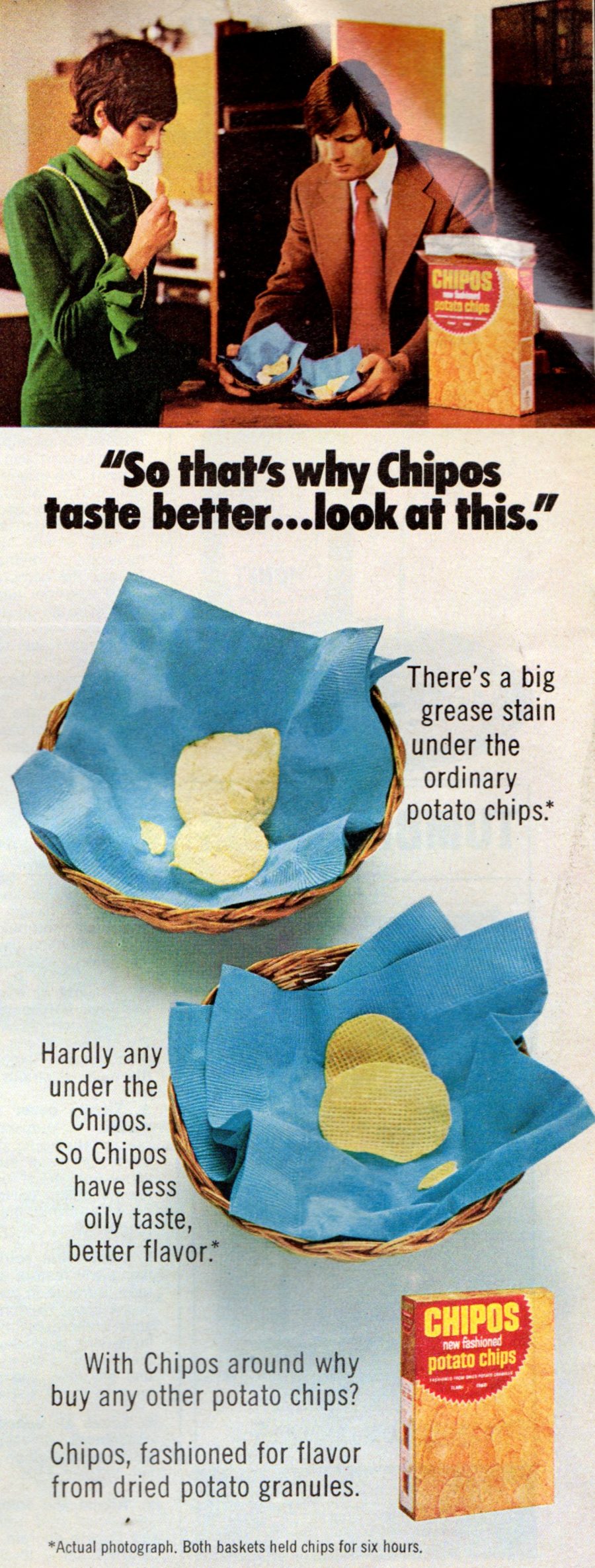 Chipos new-fashioned potato chips from the 70s - Click Americana