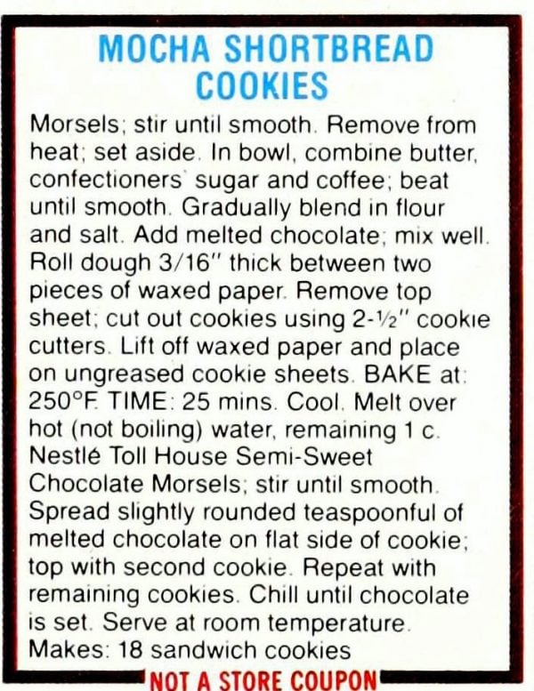 7 chocolatey holiday cookie recipes from the 80s - Click Americana