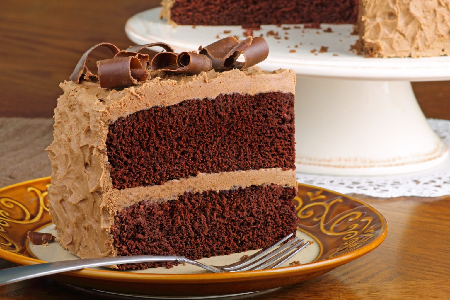 Chocolate rhapsody cake (1949) - Click Americana