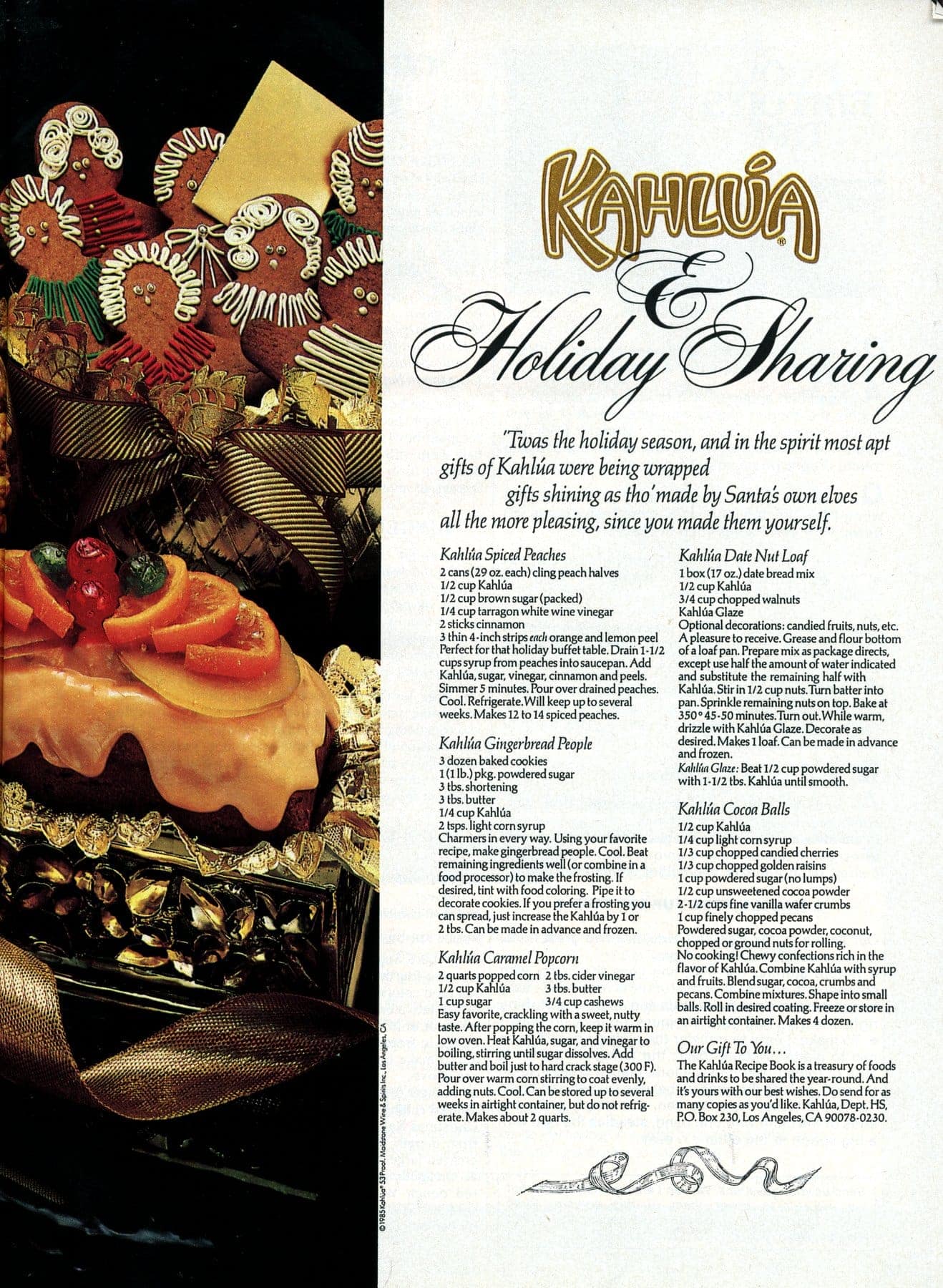 Chocolates, caramel popcorn, date-nut loaf & other vintage holiday ...