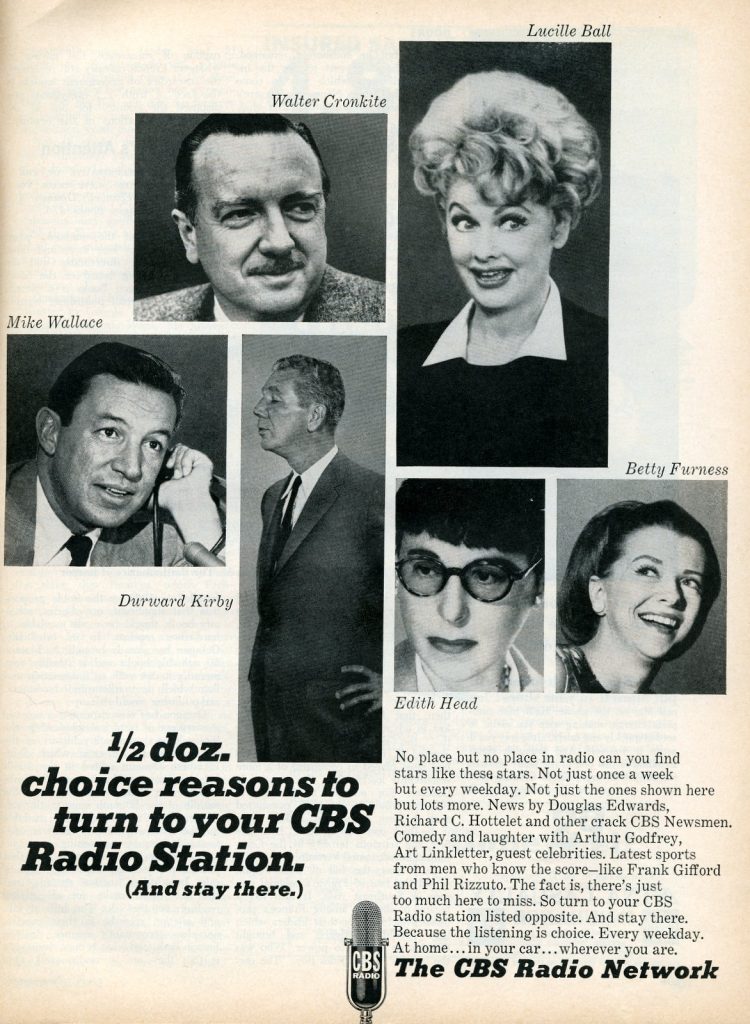 Old CBS Radio shows from the 1950s & 1960s had news, comedy, sports ...