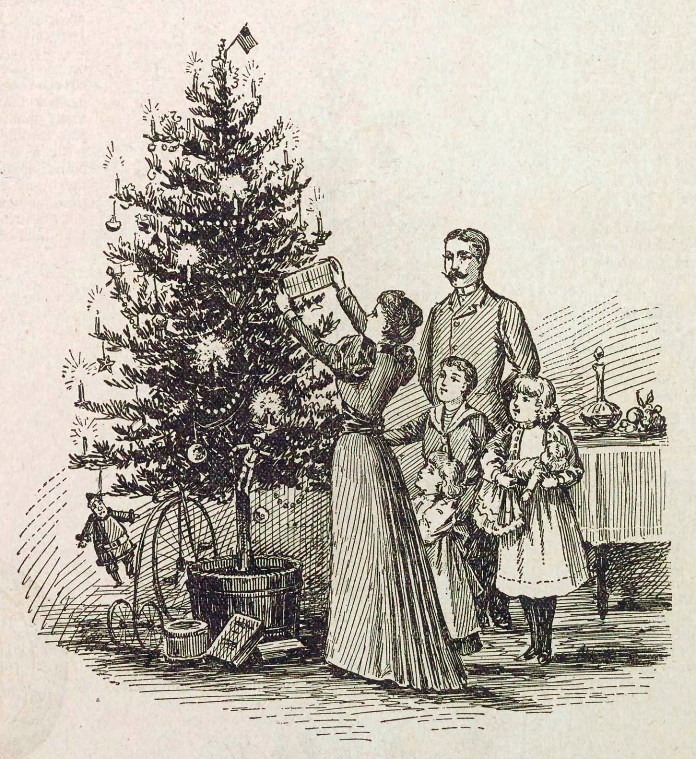 See Christmas clothing for children from back in the 1880s & 1890s ...