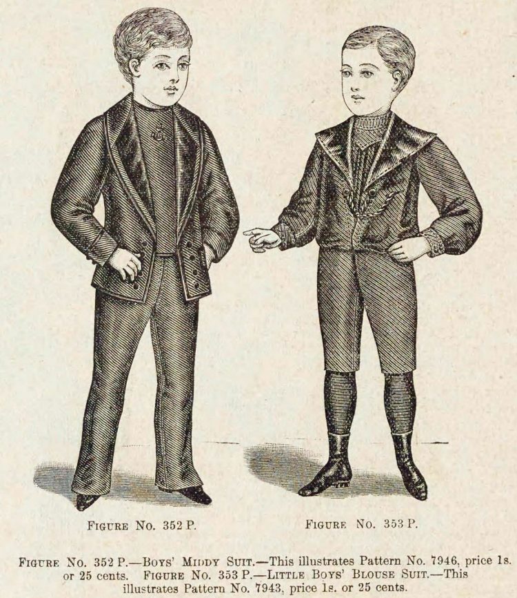 See Christmas clothing for children from back in the 1880s & 1890s ...