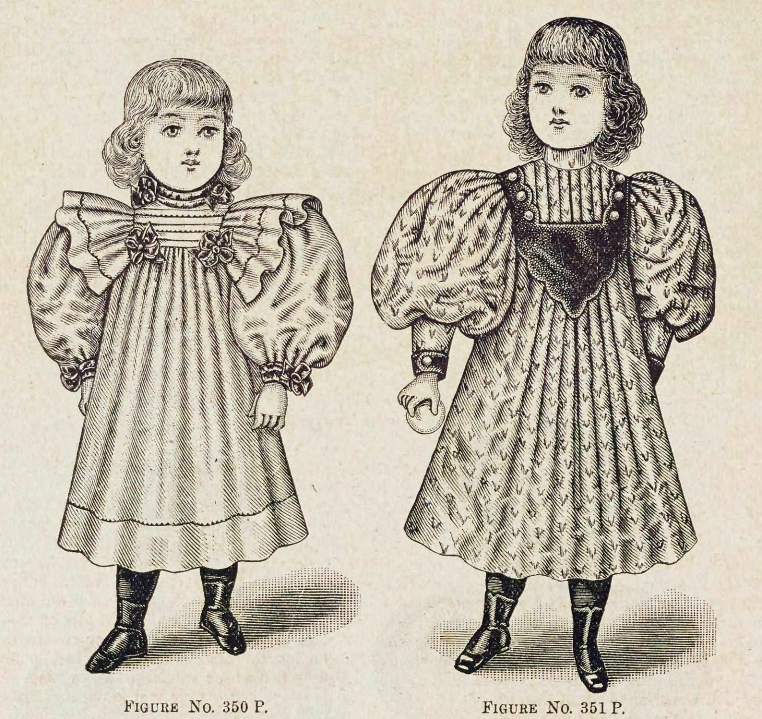 See Christmas clothing for children from back in the 1880s & 1890s ...