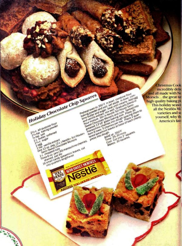 7 chocolatey holiday cookie recipes from the 80s - Click Americana