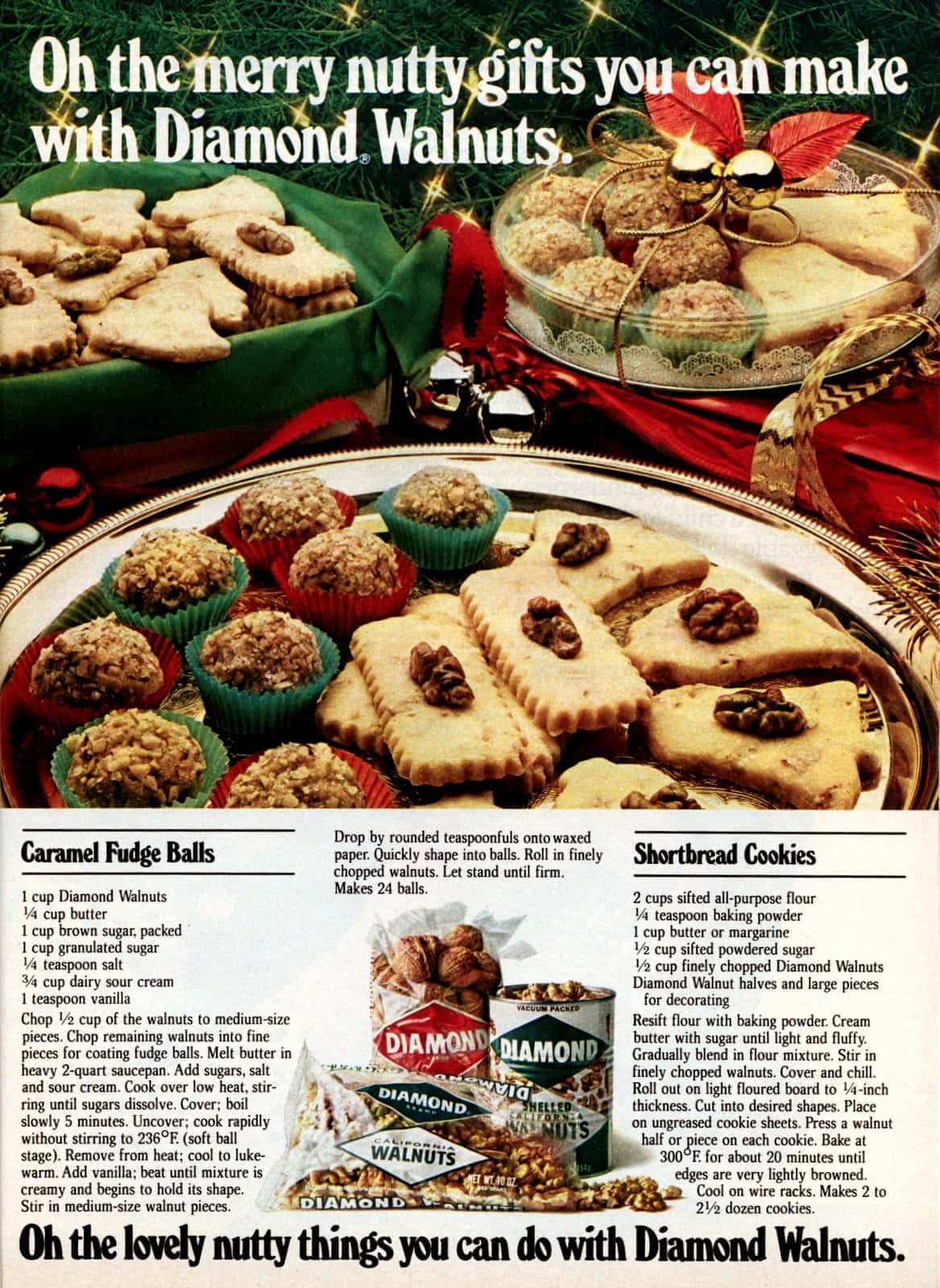 Christmas gifts from the kitchen: Caramel fudge balls & cut-out ...