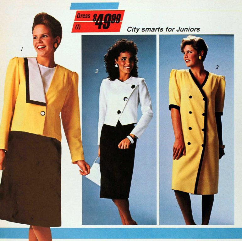 Remember when bold 80s shoulder pads were the ultimate fashion power ...