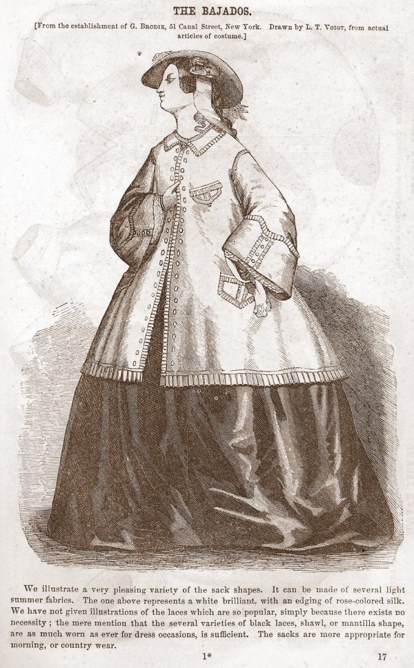 Civil War-era dresses for women (1861-1867) - Click Americana