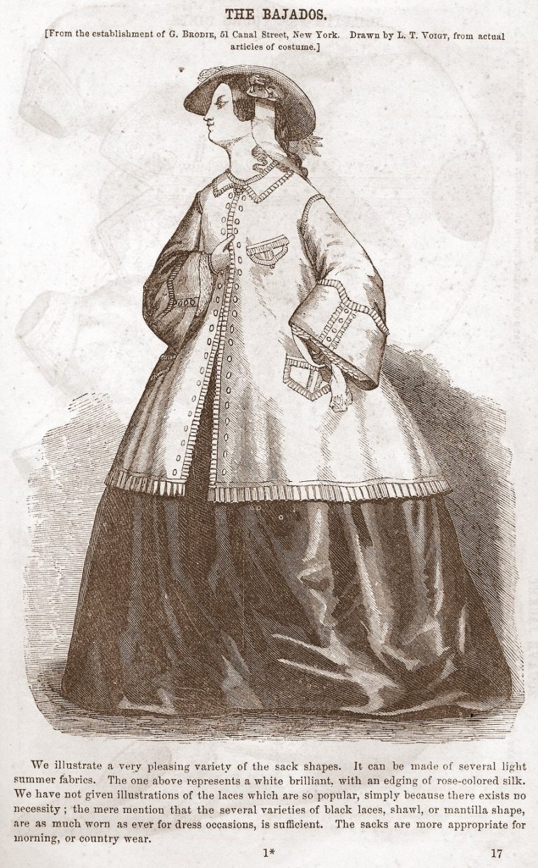 Civil War-era dresses for women (1861-1867) - Click Americana