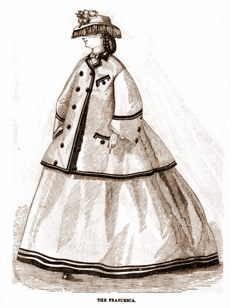 Civil War-era dresses for women (1861-1867) - Click Americana