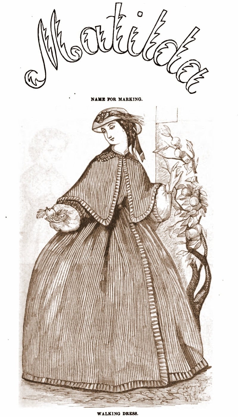 Civil War-era dresses for women (1861-1867) - Click Americana