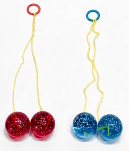 Remember clackers - the toy with hard plastic balls on strings? - Click ...