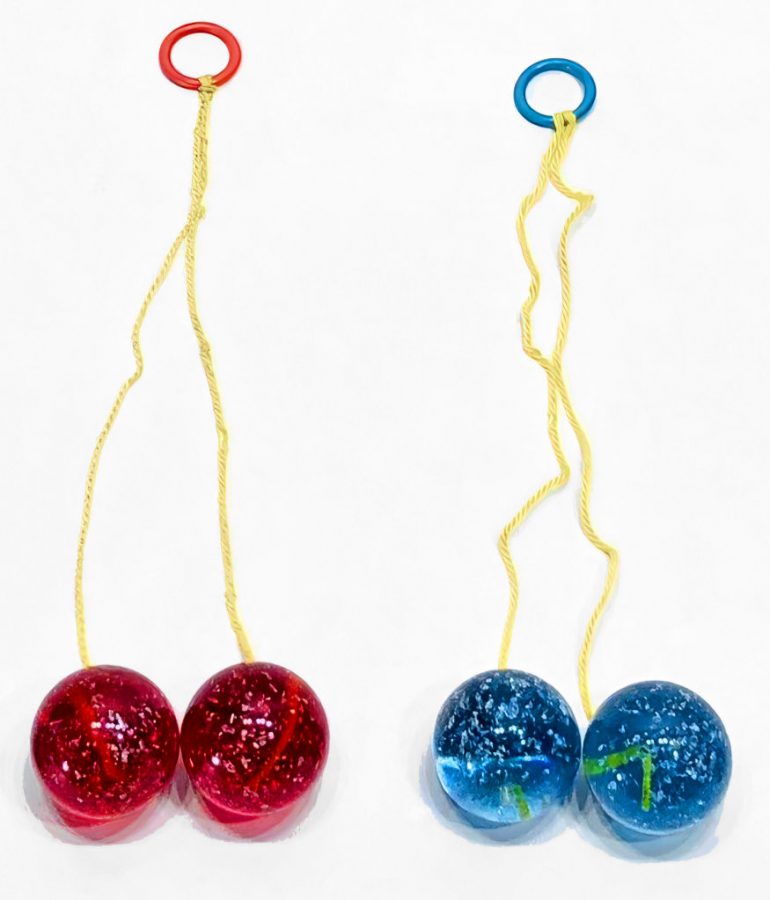 Remember clackers - the toy with hard plastic balls on strings? - Click ...