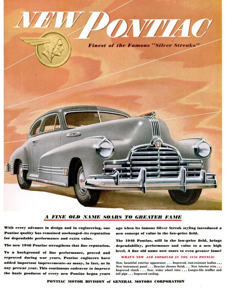 1940s Pontiac cars: See the top models in these vintage ads - Click ...