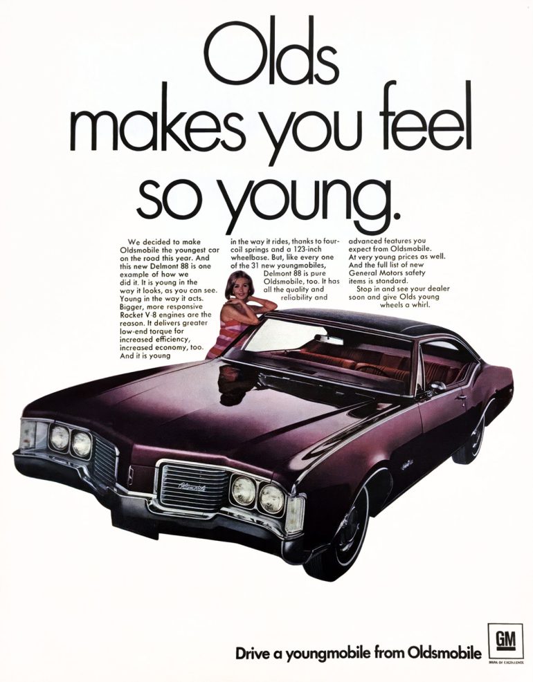 See the short-lived Oldsmobile Delmont 88 (1967 & 1968) - Click Americana