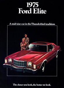 Ford Elite cars from the 1970s: A stylishly different alternative ...