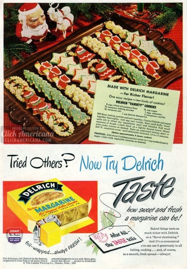 A collection of classic Christmas cookies from the '50s - Click Americana