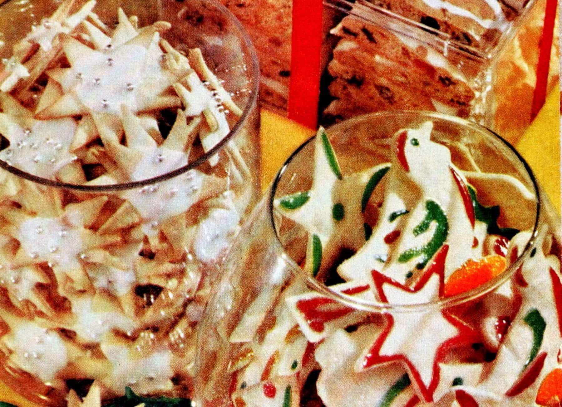 Fancy Christmas cookie recipes from the '50s: Snowflake sugar cookies ...
