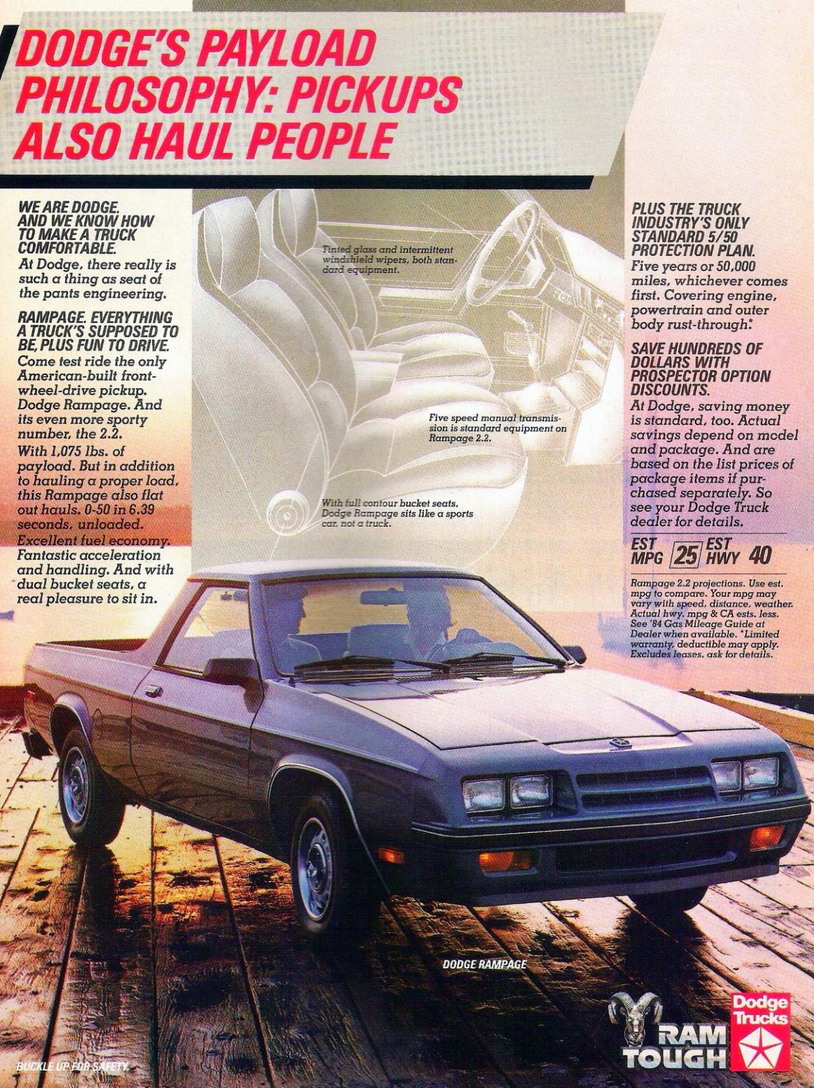 Check out the classic Dodge Rampage pickup trucks that were made from ...