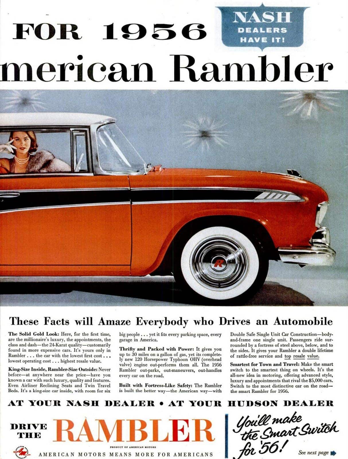See these classic Rambler cars from the '50s - Click Americana