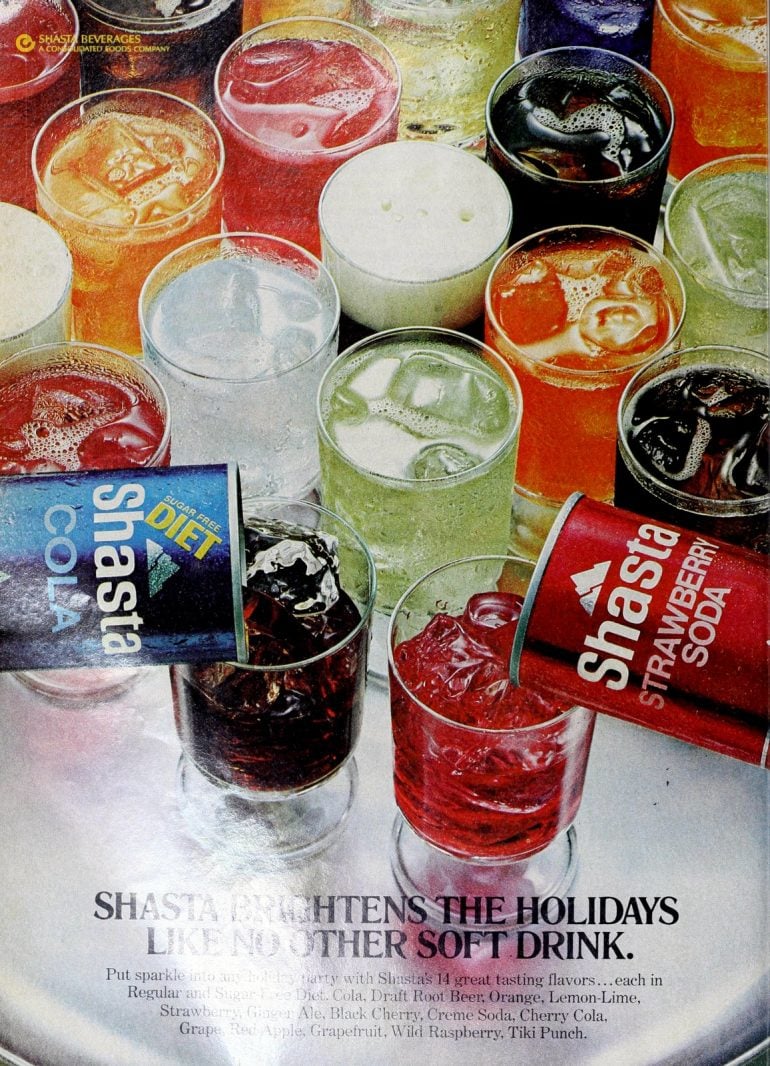 See some vintage Shasta sodas, from chocolate cola to lemon-lime to ...