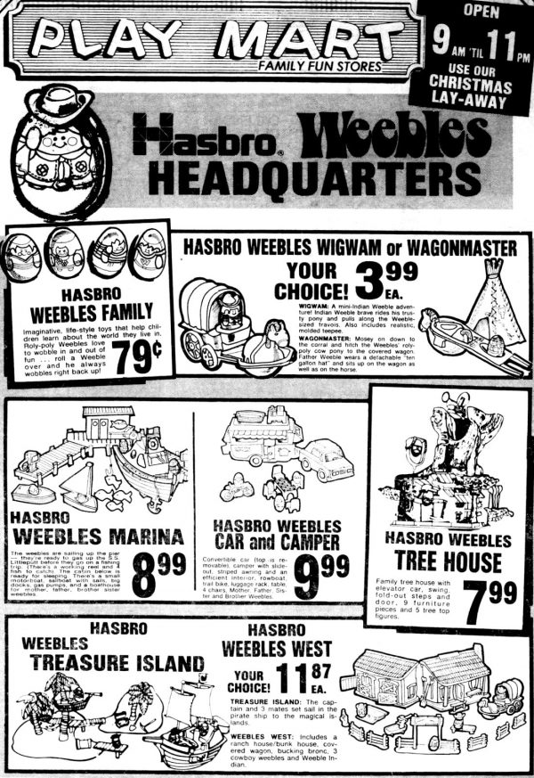 Vintage Weebles wobble, but they don't fall down: See some of these ...