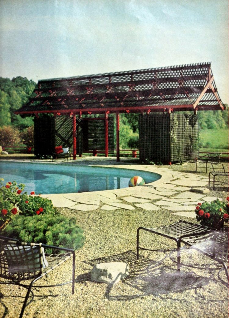 60 beautiful vintage in-ground swimming pool designs - Click Americana