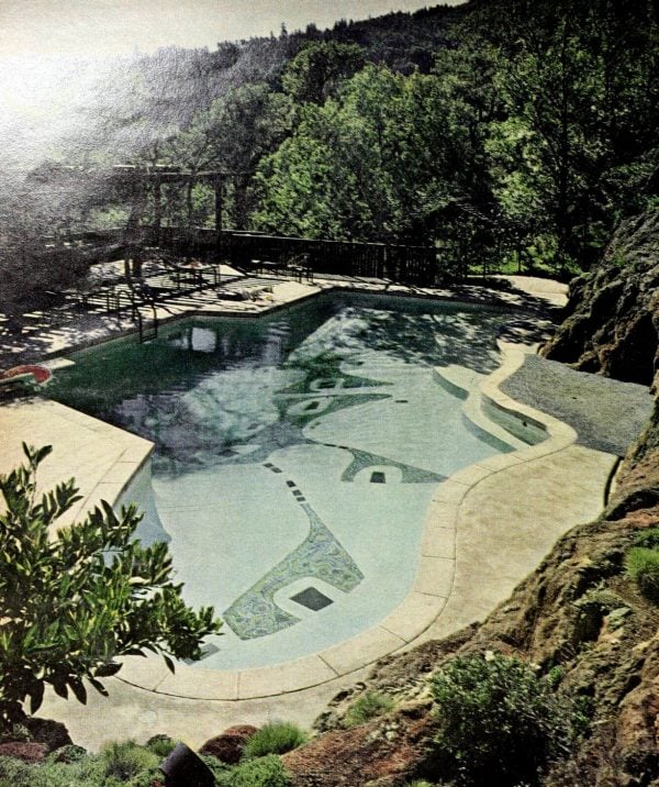 60 beautiful vintage in-ground swimming pool designs - Click Americana
