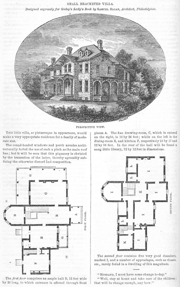 11 stunning Civil War-era Victorian house floor plans from the 1860s ...