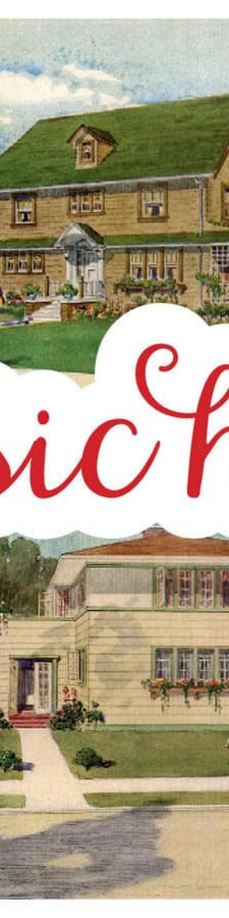 Charming & classic All-American suburban houses from 1919 - Click Americana